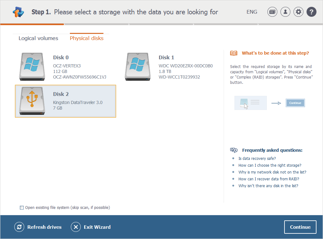 How to recover lost data from a USB flash drive